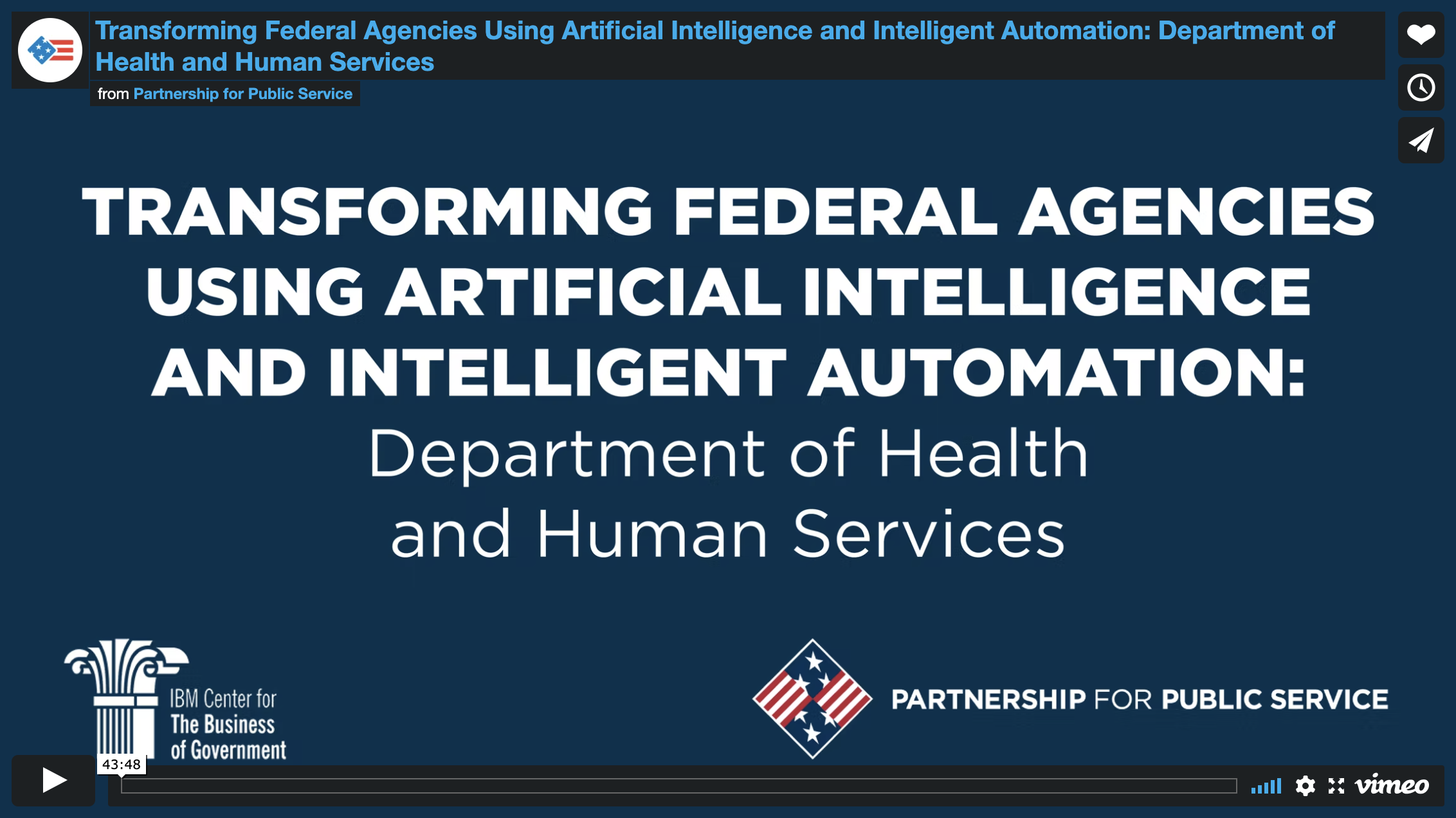 Transforming Federal Agencies Using Artificial Intelligence and ...