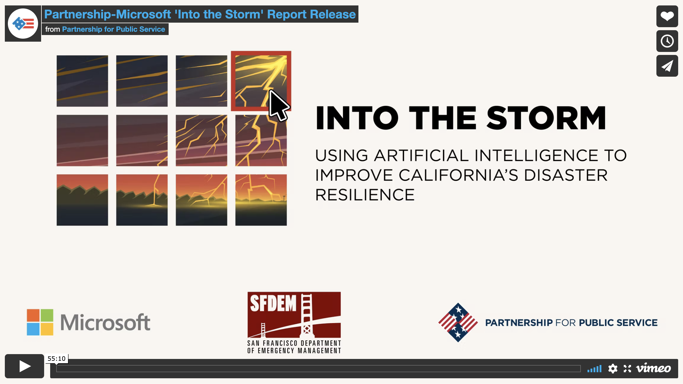 Partnership-Microsoft 'Into the Storm' Report Release • Partnership for ...