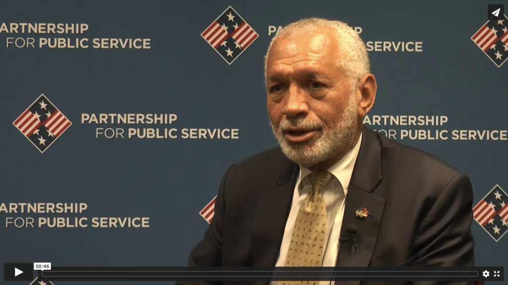 Charlie Bolden talks about achieving results • Partnership for Public ...