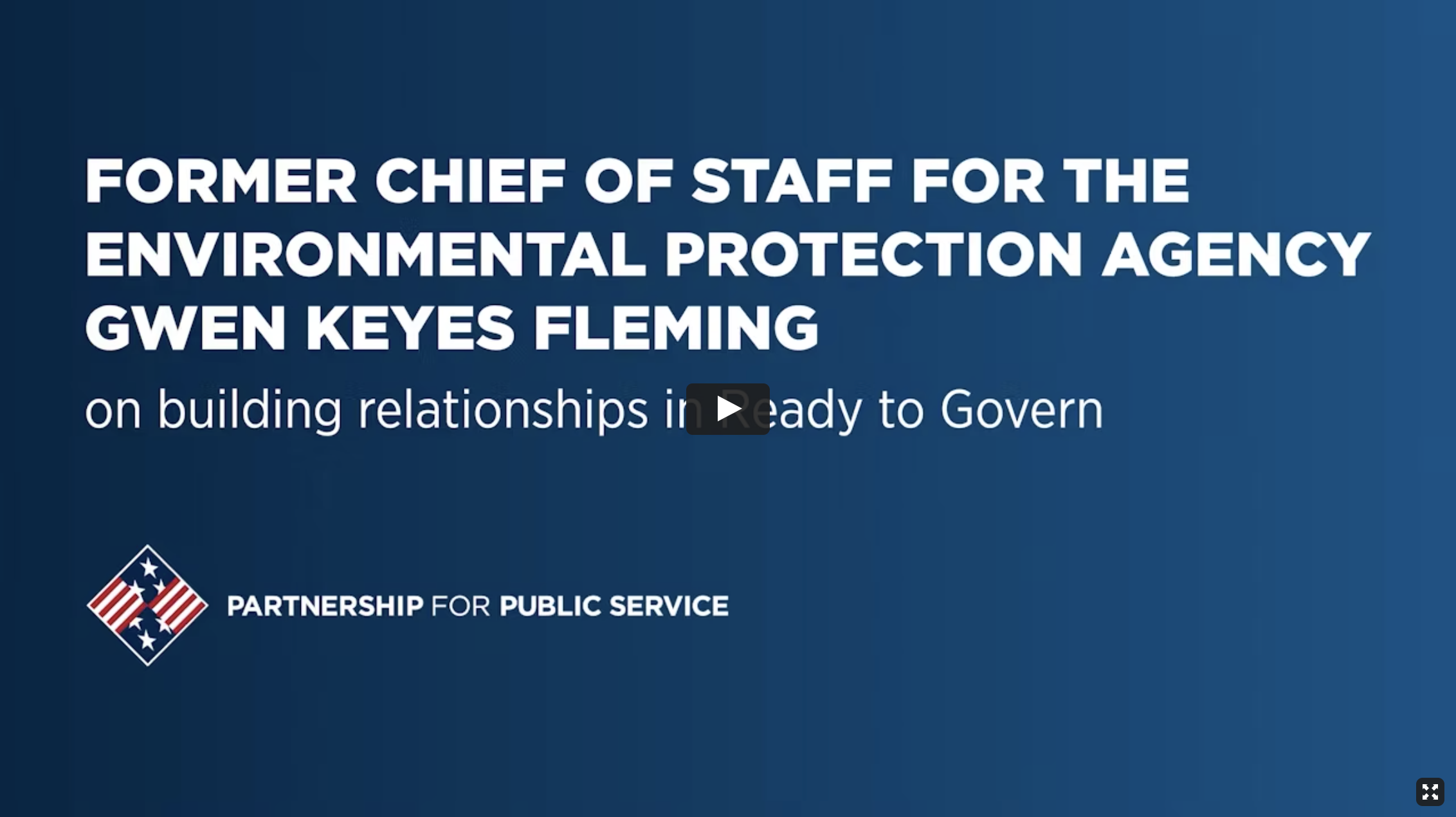 Gwen Keyes Fleming on building relationships in Ready to Govern ...