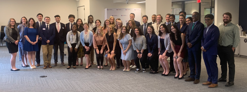 Welcoming the future leaders in public service